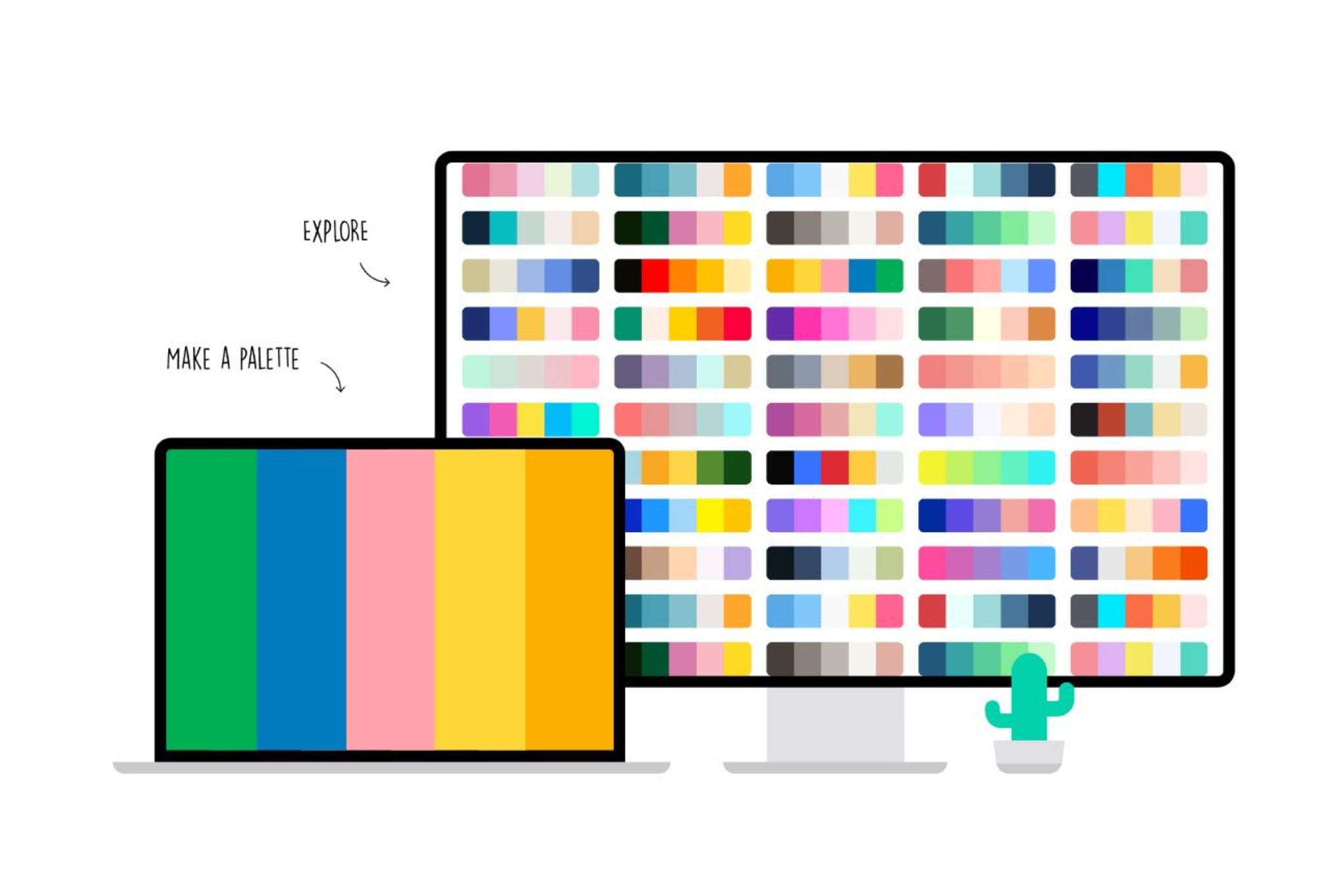 Finn farger til bryllup med digitale verktøy